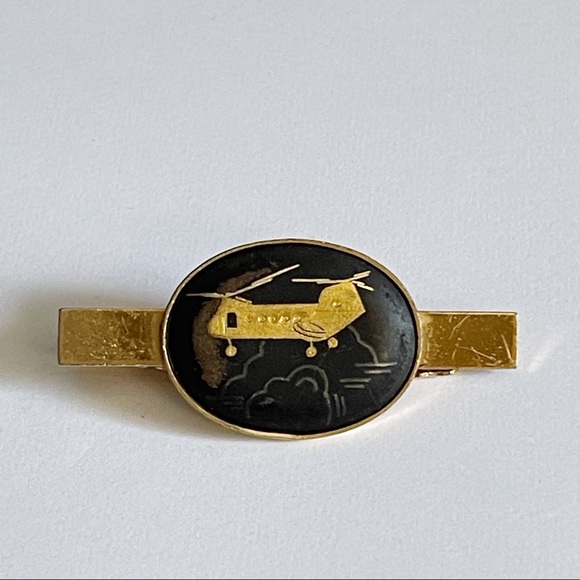 Accessories | Rare Vintage Anika Japan Helicopter Tie Clip Military ...